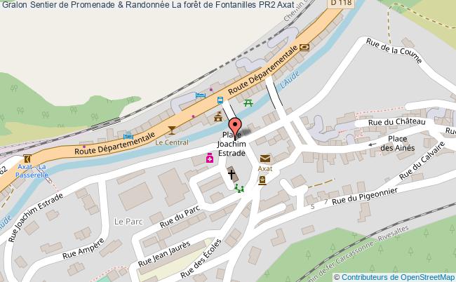 La forêt de Fontanilles PR2 Sentier de promenade & randonnée la forêt ...