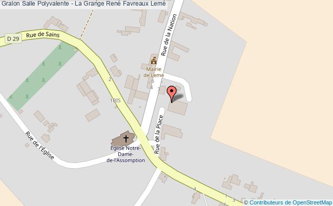 La Grange René Favereaux Salle polyvalente - la grange rené favreaux Lemé