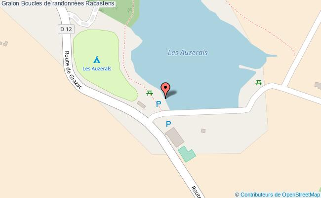 Lac des Auzerals Boucles de randonnées Rabastens