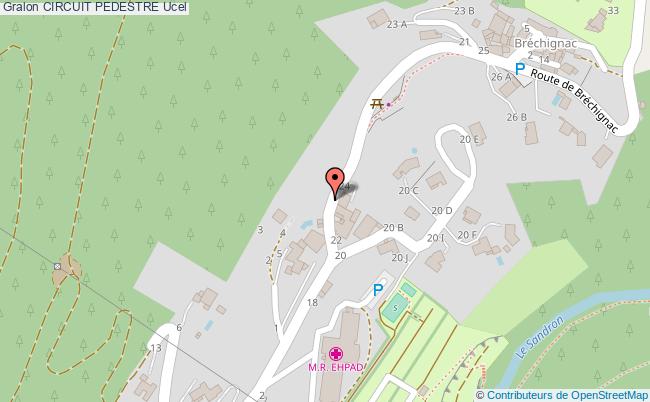 LES VIEUX SITES D' UCEL Circuit pedestre Ucel