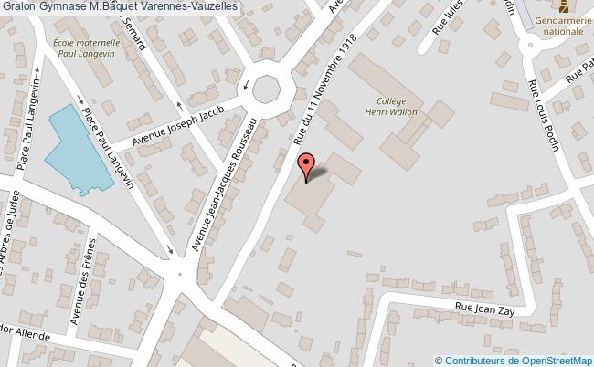 Mur d'escalade fixe Gymnase m.baquet Varennes-Vauzelles