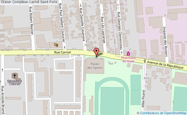 palais des sports Complexe carnot Saint-Fons