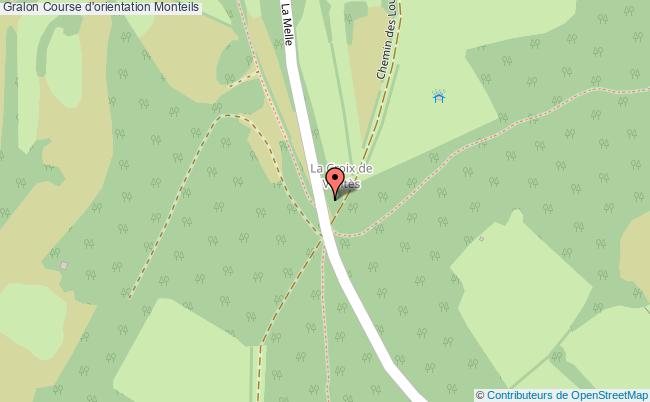 Parcours CO de Monteils LA ROUQUETTE Course d'orientation Monteils