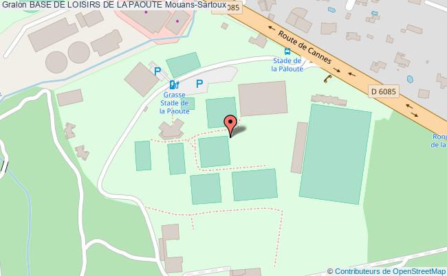 Parcours santé Base de loisirs de la paoute Mouans-Sartoux