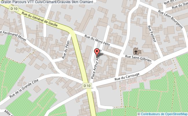 Parcours VTT Cuis/Cramant/Grauves 9km Parcours vtt cuis/cramant/grauves ...