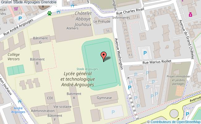 Piste d'athlétisme Stade argouges Grenoble