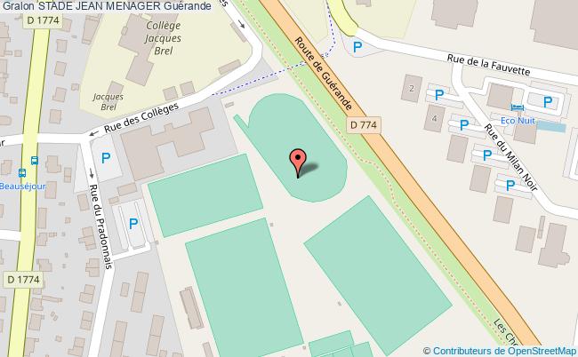 Piste d'athlétisme Stade jean menager Guérande