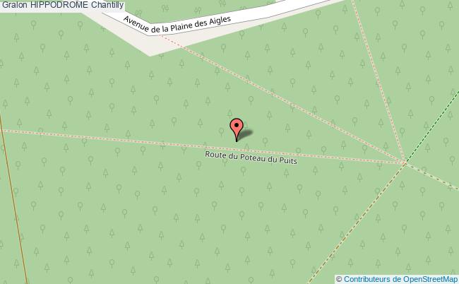 Piste en fôret de Chantilly Hippodrome Chantilly