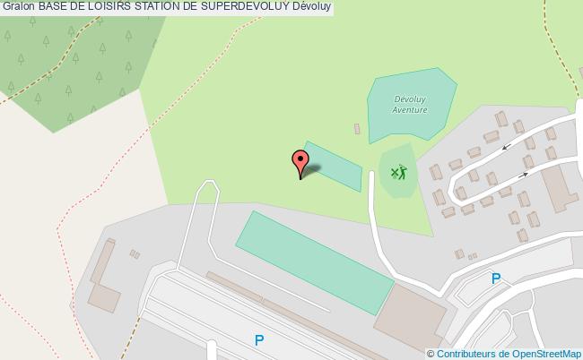 PLAINE DE JEUX Base de loisirs station de superdevoluy Dévoluy