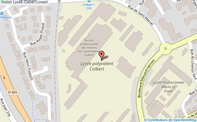 Plateau EPS Lycée colbert Lorient