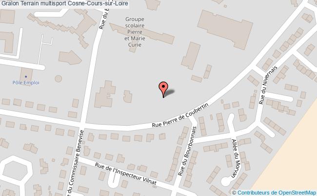 Plateforme multisport Terrain multisport Cosne-Cours-sur-Loire