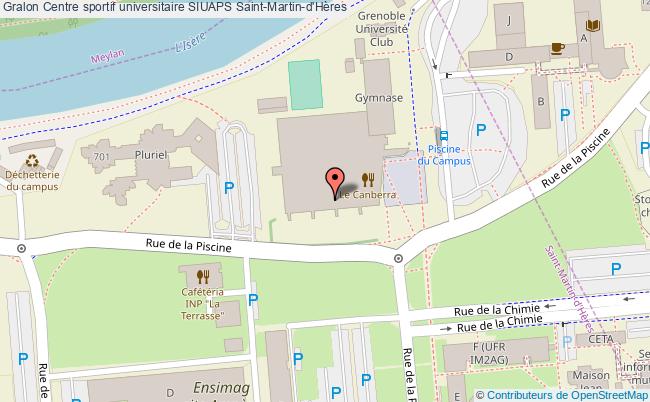 Salle d'escrime Centre sportif universitaire siuaps Saint-Martin-d'Hères