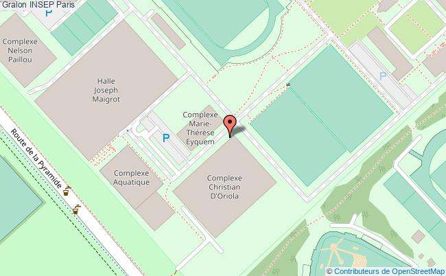 SALLE D'ESCRIME COMPLEXE D'ORIOLA Insep Paris