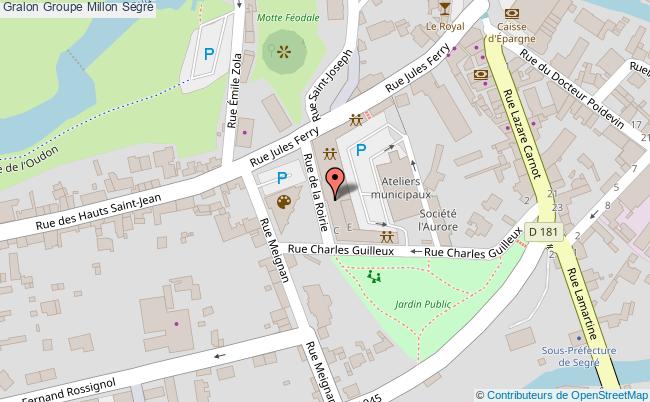 Salle de danse Groupe millon Segré