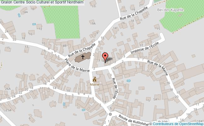 Salle de gymnastique Centre socio culturel et sportif Nordheim