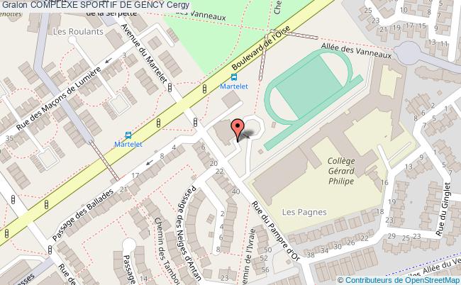 SALLE DE JUDO Complexe sportif de gency Cergy