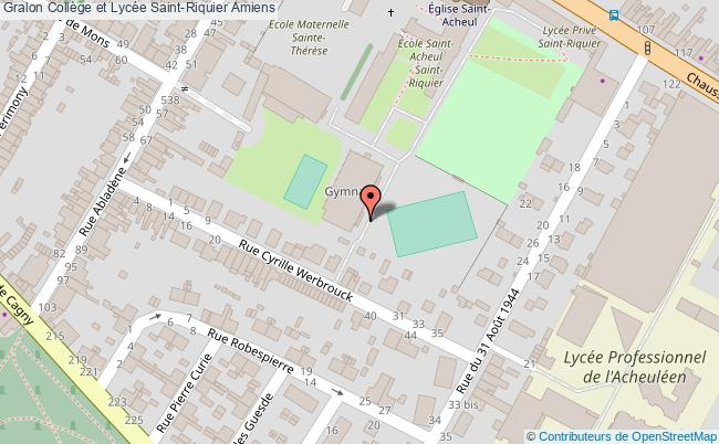 Salle de musculation Collège et lycée saint-riquier Amiens