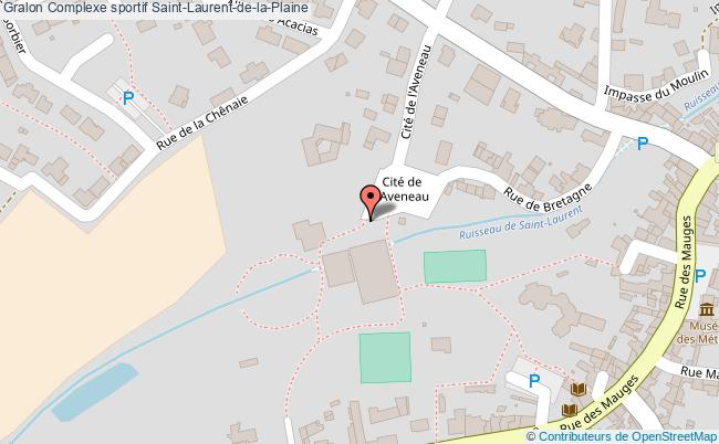 Salle des sports Complexe sportif Saint-Laurent-de-la-Plaine