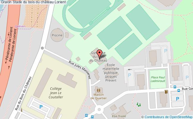 Salle du bois du Château Stade du bois du château Lorient