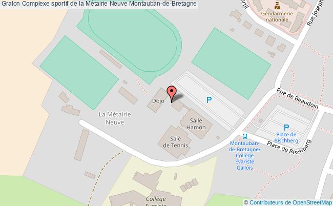 Salle Emile Hamon Complexe sportif de la métairie neuve Montauban-de ...