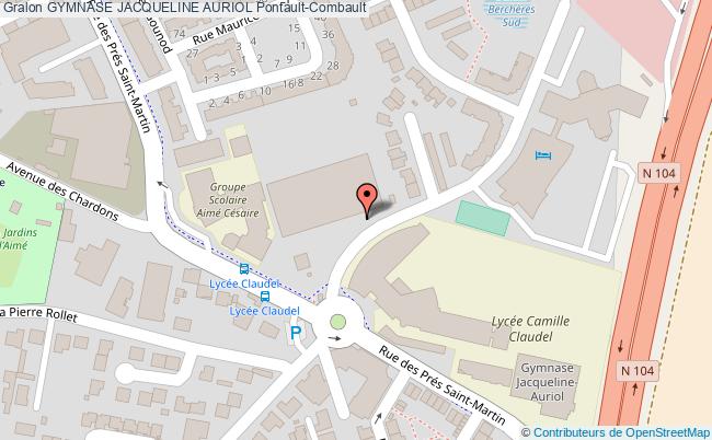 SALLE MULTISPORTS Gymnase jacqueline auriol Pontault-Combault