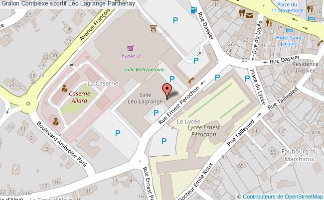 Salle omnisports Léo Lagrange Complexe sportif léo lagrange Parthenay
