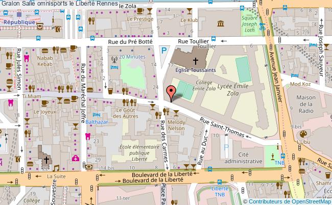 Salle omnisports Salle omnisports le liberté Rennes