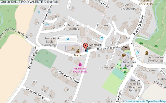 Salle polyvalente Salle polyvalente Archamps