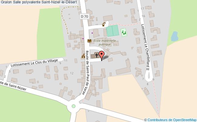 Salle Polyvalente Salle polyvalente Saint-Nizier-le-Désert