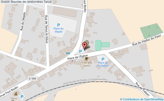 Sentier de Las Planques Boucles de randonnées Tanus