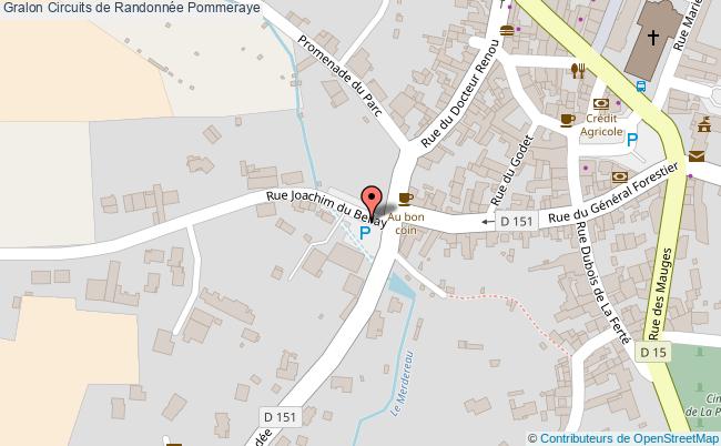 Sentier du Moulin Circuits de randonnée Pommeraye