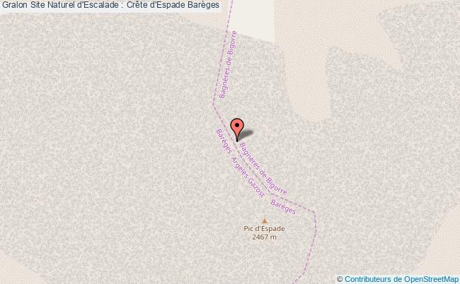 Site Naturel d'Escalade : Crêtes d'Espade Site naturel d'escalade ...