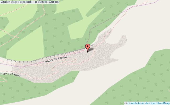 Site naturel d’escalade Site d'escalade le luisset Crolles