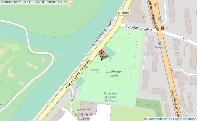 SKATE PARK Jardin de l'avre Saint-Cloud