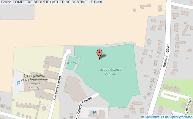 stade Colette Besson Complexe sportif catherine destivelle Blain