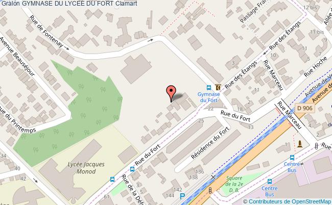 STADE D'ATHLETISME Gymnase du lycee du fort Clamart