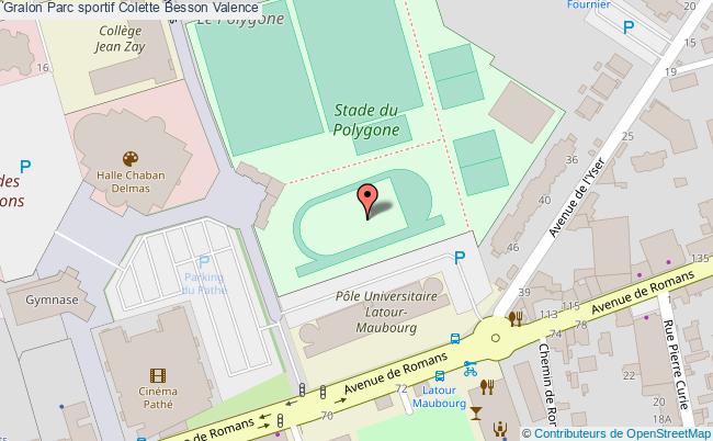 Stade d'athlétisme Parc sportif colette besson Valence