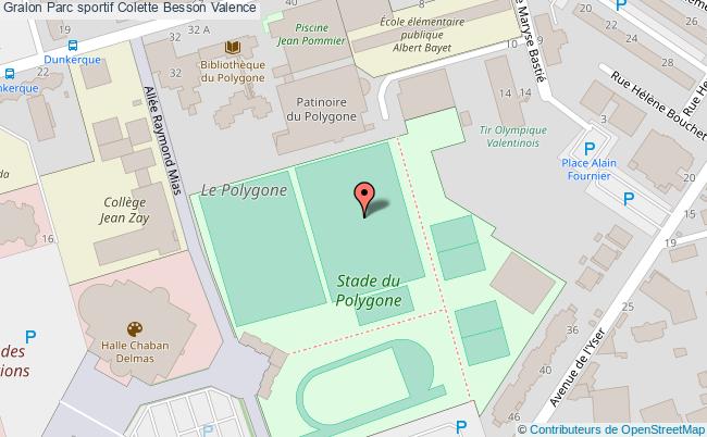 Stade de football Parc sportif colette besson Valence