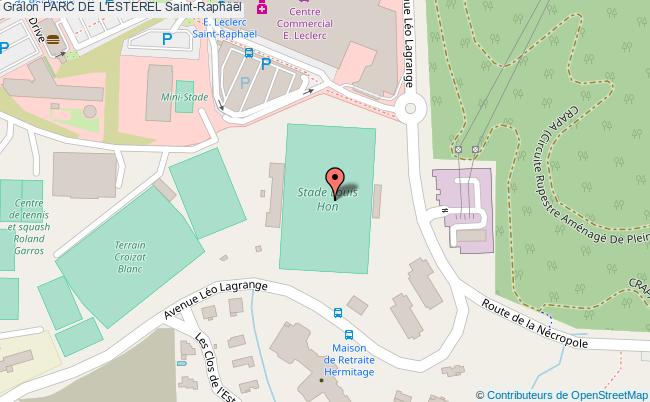 STADE DE L'ESTEREL PARC DE L'ESTEREL Parc de l'esterel Saint-Raphaël