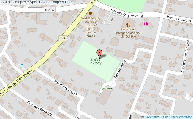 Stade scolaire de Bram Complexe sportif saint-exupéry Bram