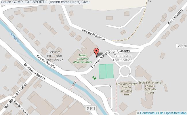 TENNIS COUVERT Complexe sportif (ancien combatants) Givet