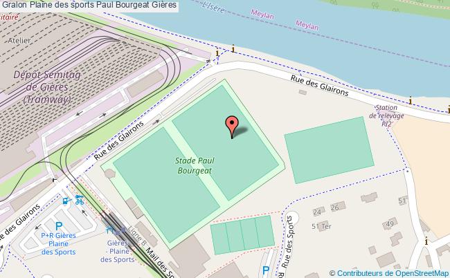 terain de football n° 2 Plaine des sports paul bourgeat Gières