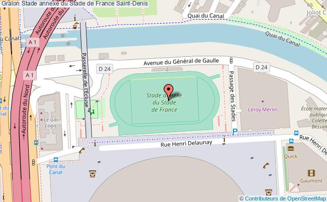 TERRAIN DE FOOTBALL Stade annexe du stade de france Saint-Denis