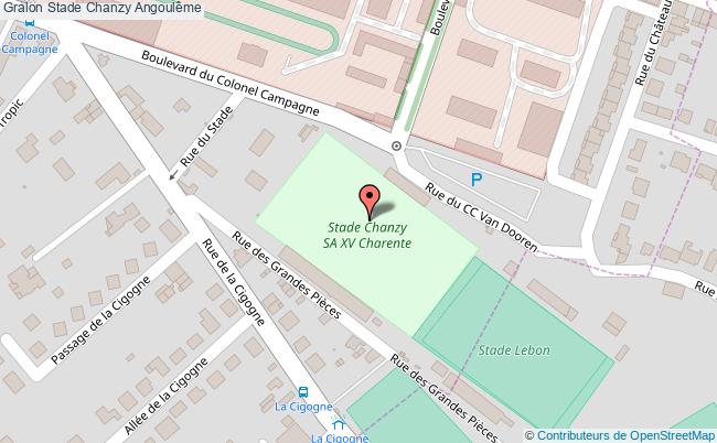 Terrain d' honneur Stade chanzy Angoulême