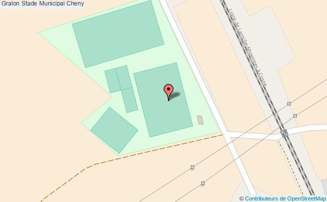 Terrain d'honneur Foot Stade municipal Cheny