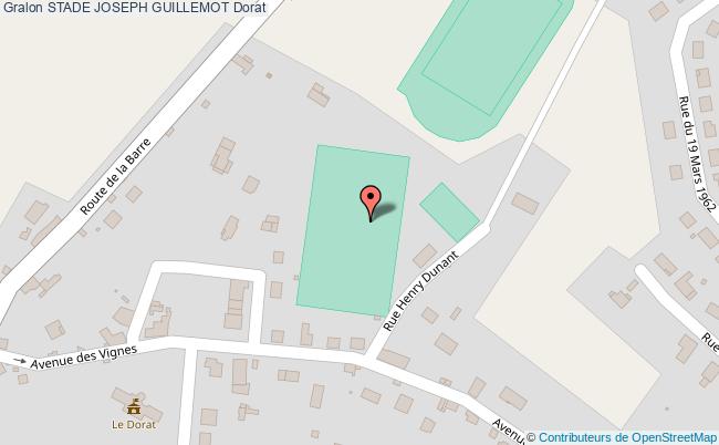 TERRAIN D'HONNEUR Stade joseph guillemot Dorat