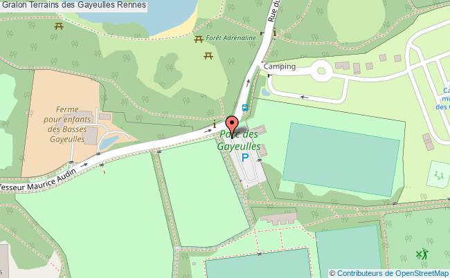 Terrain de football synthétique Terrains des gayeulles Rennes