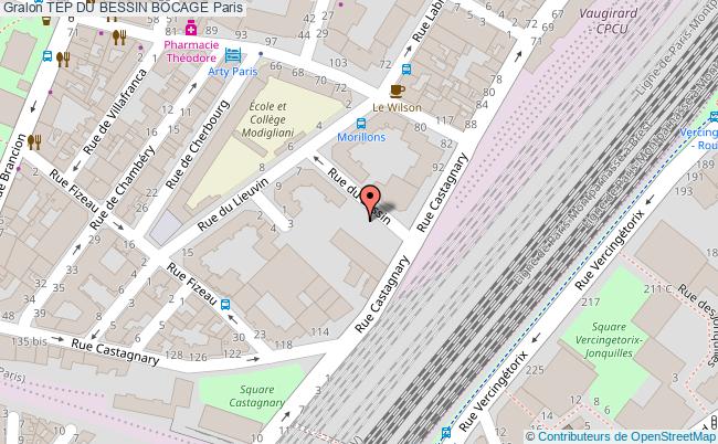 TERRAIN DE BADMINTON Tep du bessin bocage Paris