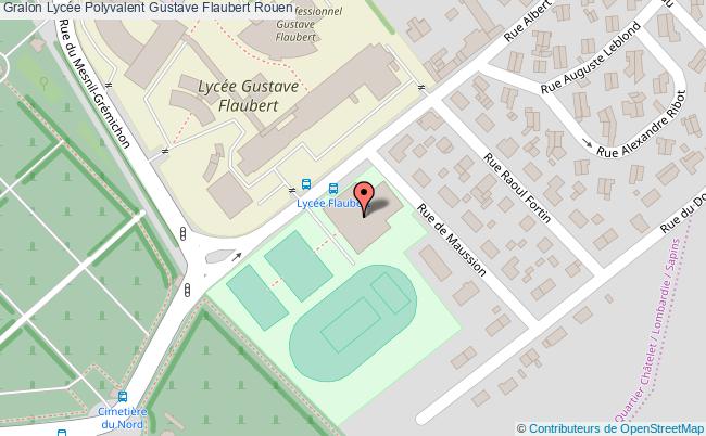 Terrain de basket-ball Lycée polyvalent gustave flaubert Rouen