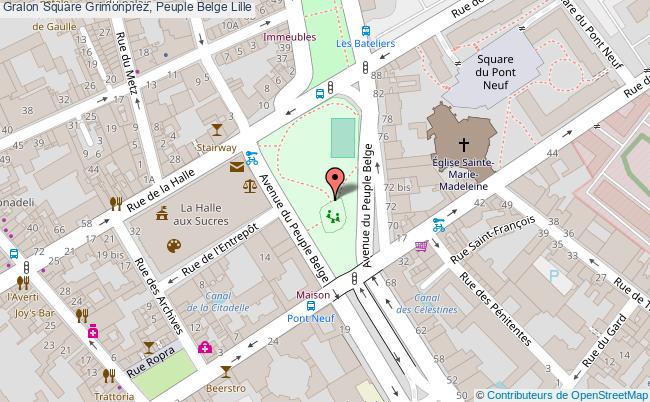 Terrain de Basket Square grimonprez, peuple belge Lille